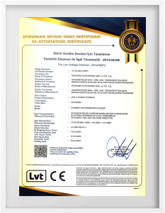 Rovlocker LVD CE Test Certificate | Rovenma